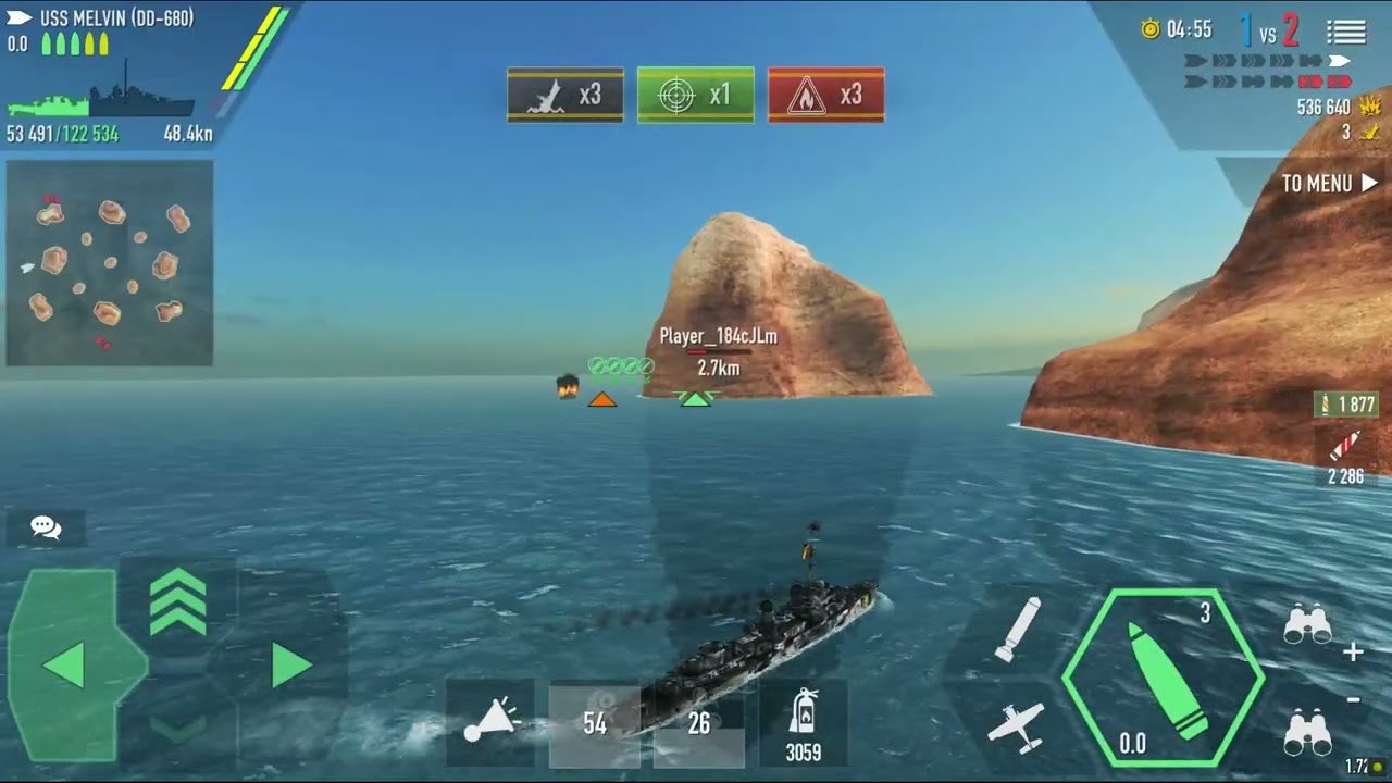 [Battle of warships] USS Melvin-Epic ! - YouTube