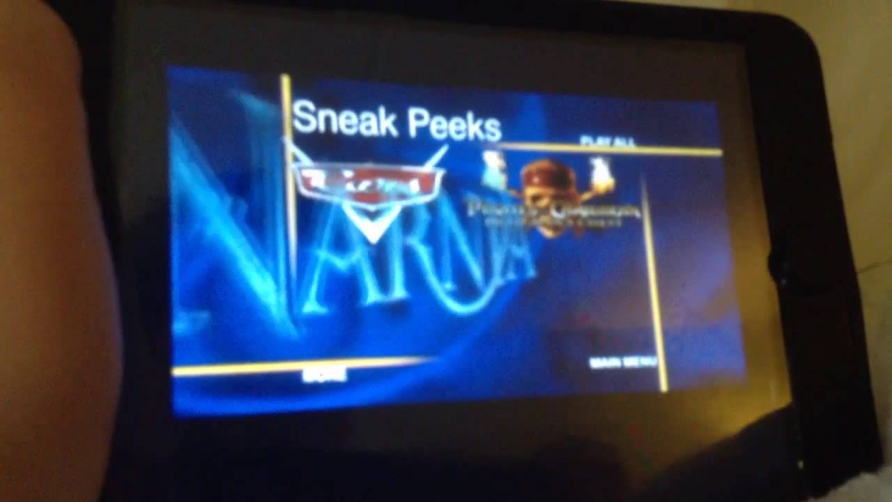 Sneak Peeks Menu - YouTube