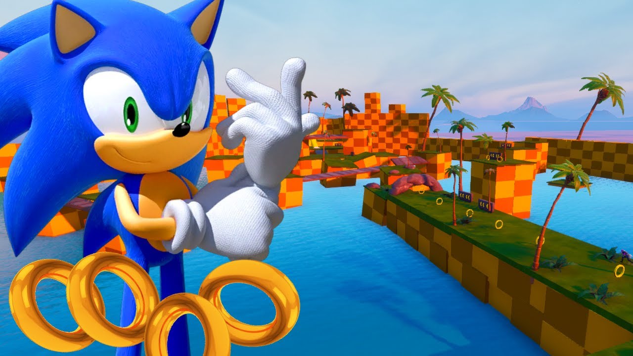 I Built Sonic In Fortnite! - YouTube