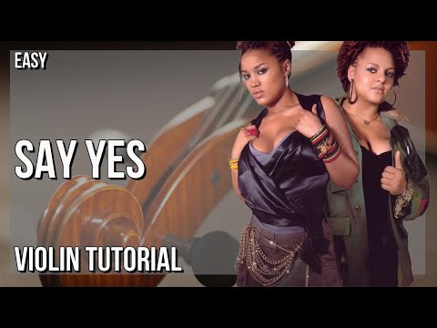 How to play Say Yes by Floetry on Violin (Tutorial) - YouTube