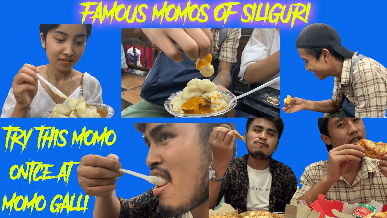 FAMOUS MOMOs OF SILIGURI (MOMO GALLI) 😍 | NIGHT ON SILIGURI | Nepali ...
