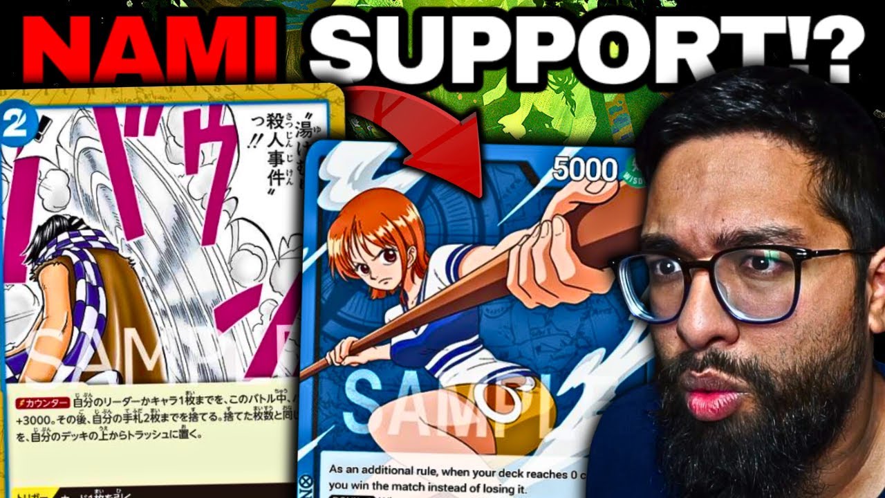 *NEW* OP09 Nami Support!? - Murder at the Steam Bath | One Piece TCG ...