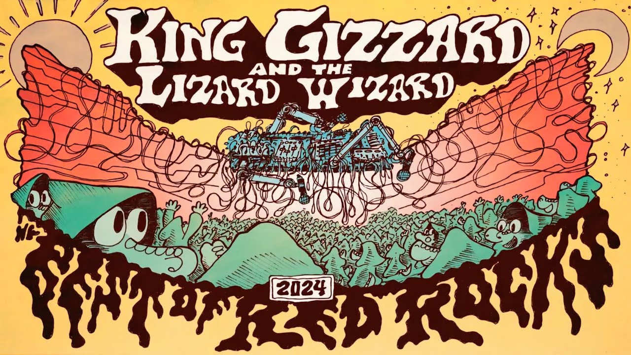 KING GIZZARD & THE LIZARD WIZARD BEST OF RED ROCKS 2024 (PART 1) - YouTube