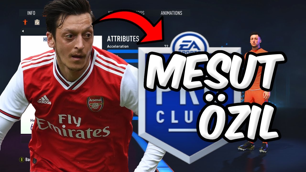Fifa 23 Virtual Pro Lookalike Tutorial Mesut Özil Youtube