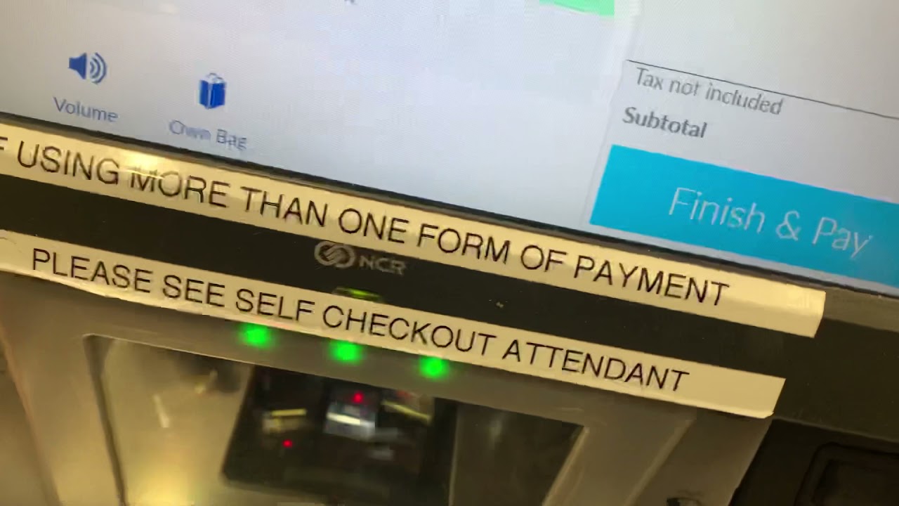 Lowe’s self checkout - YouTube