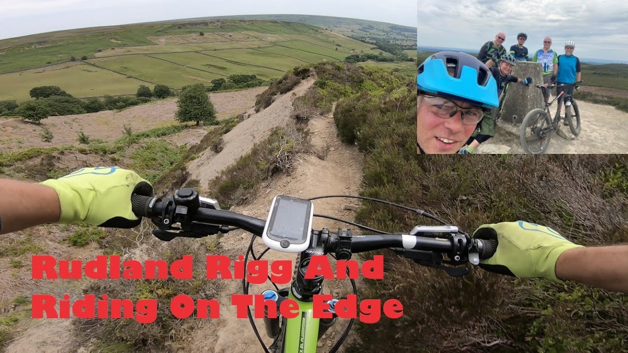 Mountain Biking Rudland Rigg and Sketchy Single Track - YouTube