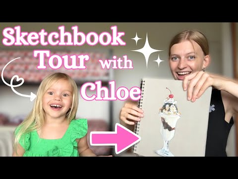 Sketchbook Tour with my Sister!!