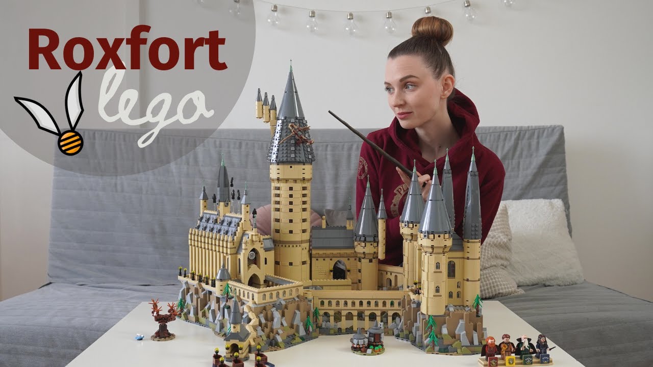 Roxfort lego - A doboztól a kastélyig 🏰 - YouTube