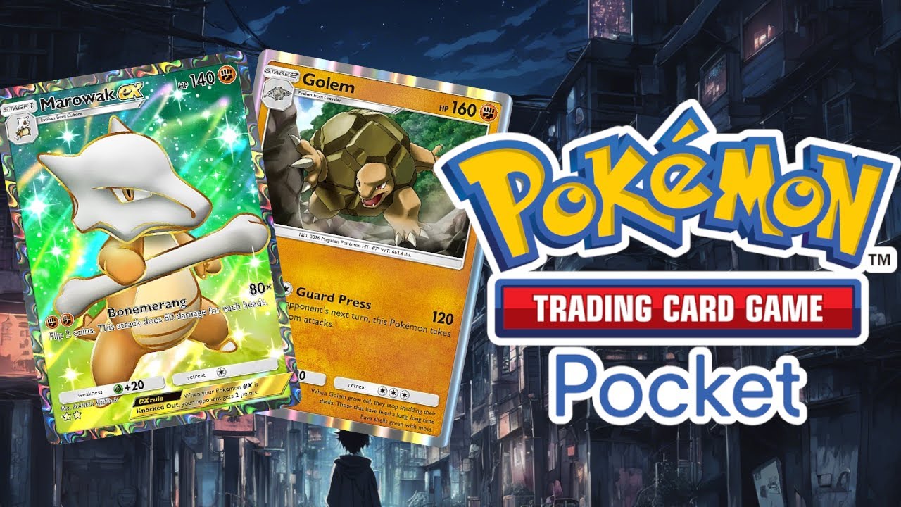 Marowak EX Deck Highlights | Pokemon TCG Pocket - YouTube