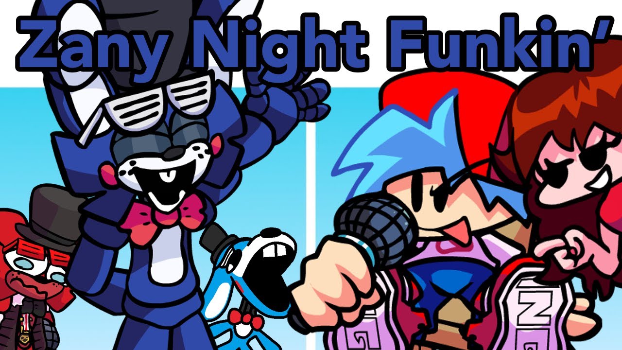 Zany Night Funkin' DEMO (FNF Mod) (All Deaths/Songs) - YouTube