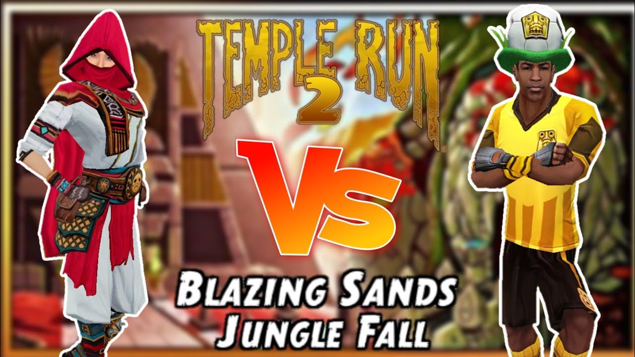 Karma Lee Shadow Walker VS Barry Bones Striker Blazing Sands Temple Run ...