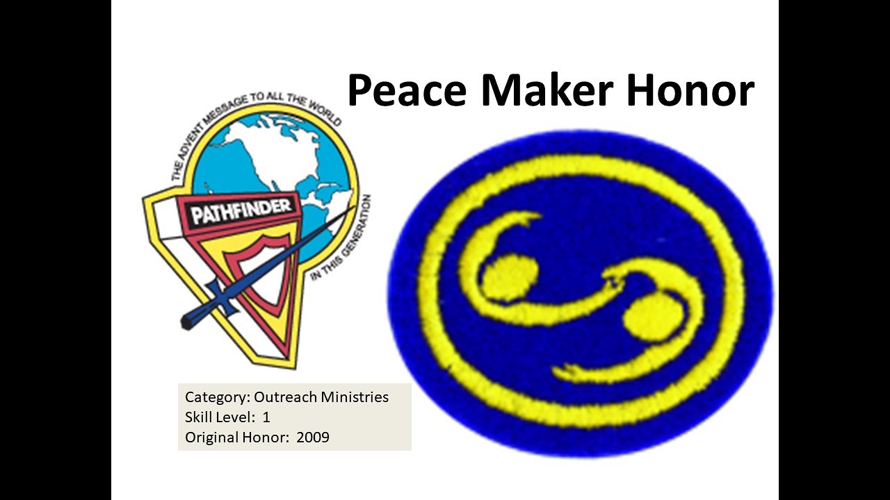 Pathfinders- Peacemaker Honor (Sermon) - YouTube