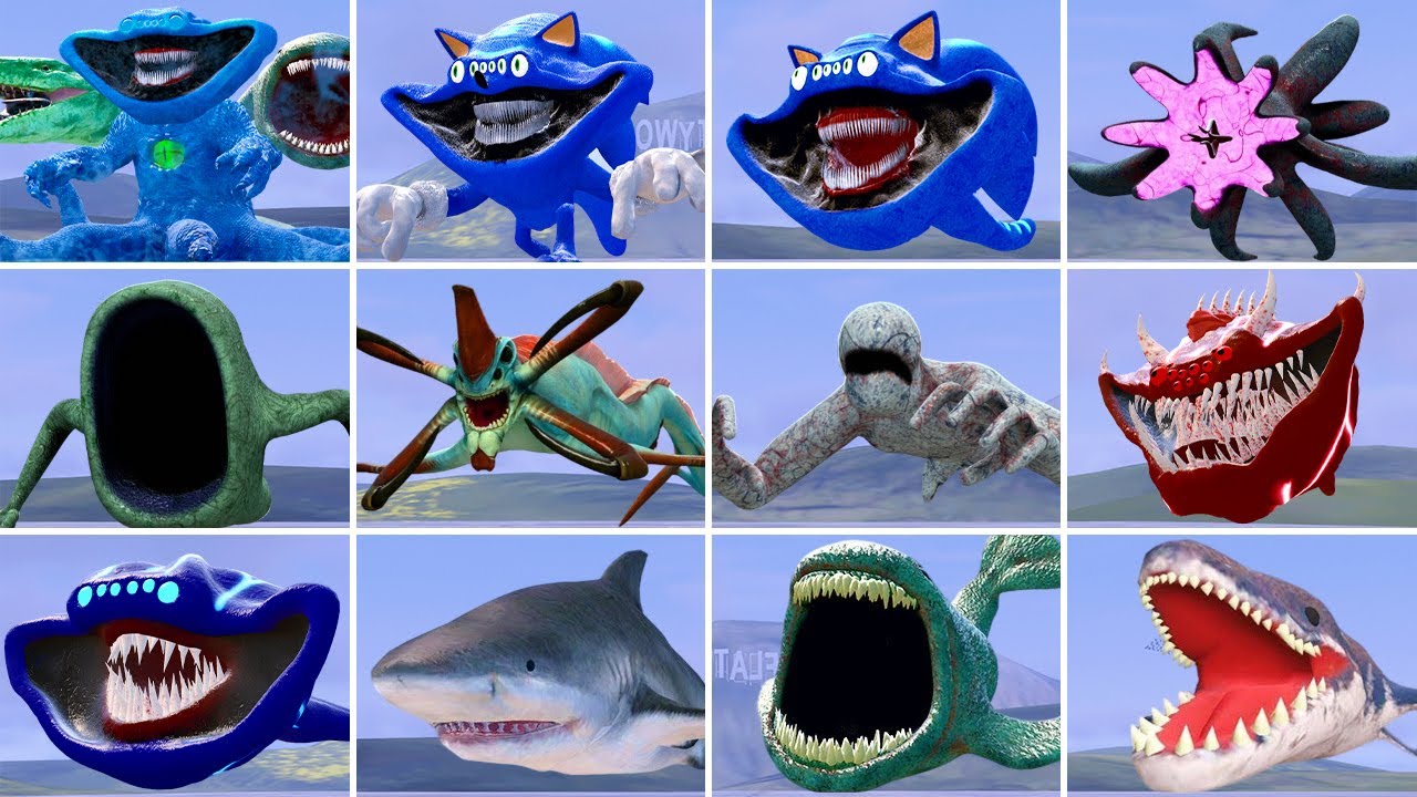 💪 I PLAYED DEATHMATCH GAME WITH NEW SEA CREATURES MONSTERS in Garry's ...
