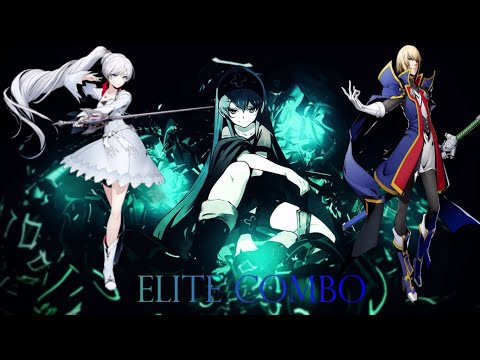 BlazBlue Cross tag battle Elite combo the Prince of ice (Jin)&princess of ice(Weiss)