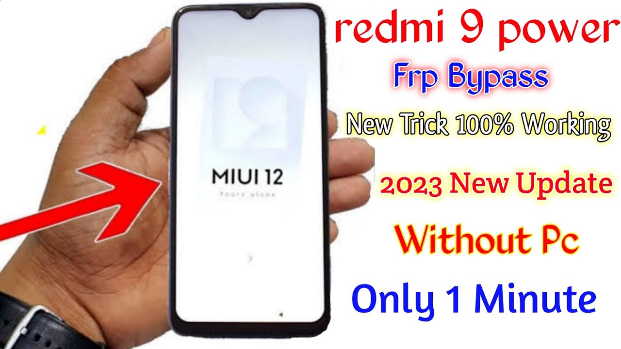Redmi 9 power frp Bypass | redmi 9 power frp Bypass miui new 2023 ...