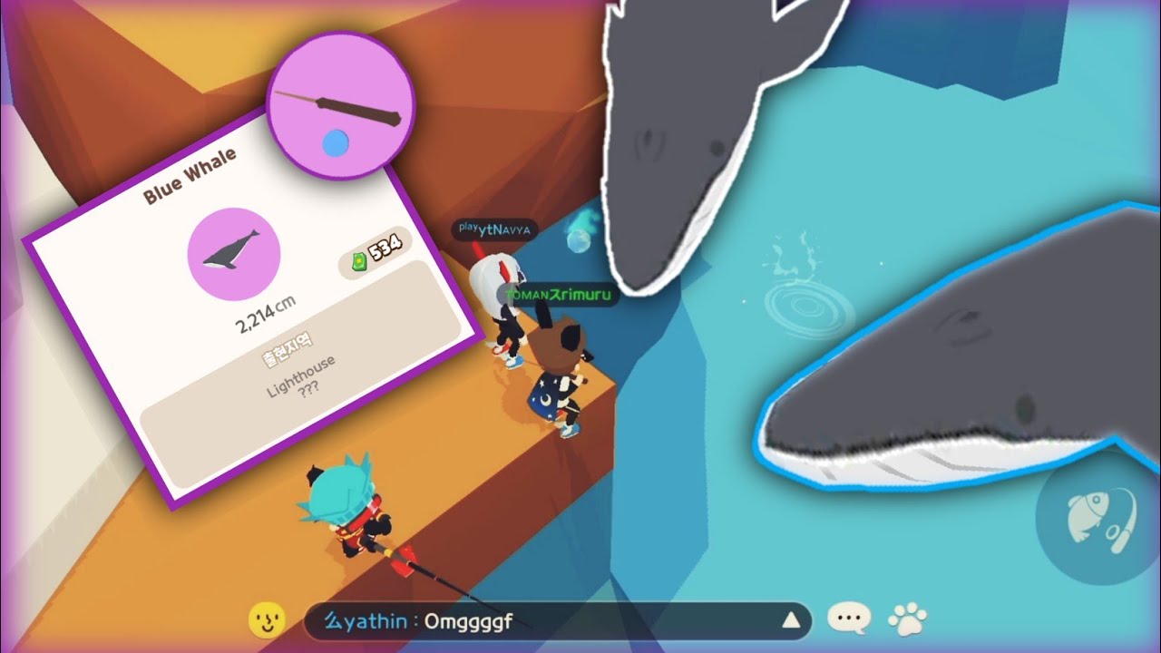 Getting big fishes in PLAY TOGETHER | *Blue Whale and more* 🐳🎣🖤 - YouTube