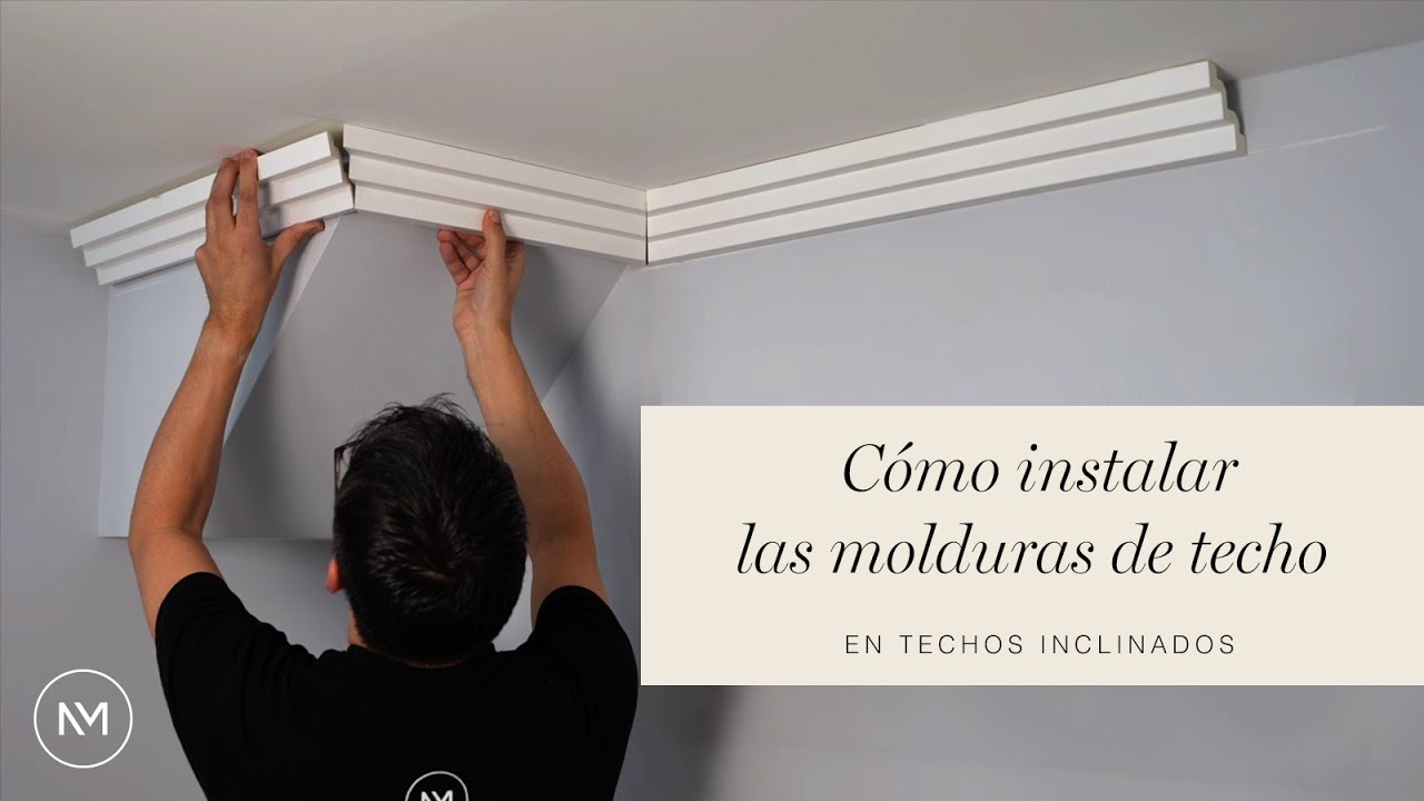 Cómo instalar profesionalmente las molduras de techo NOËL & MARQUET en ...