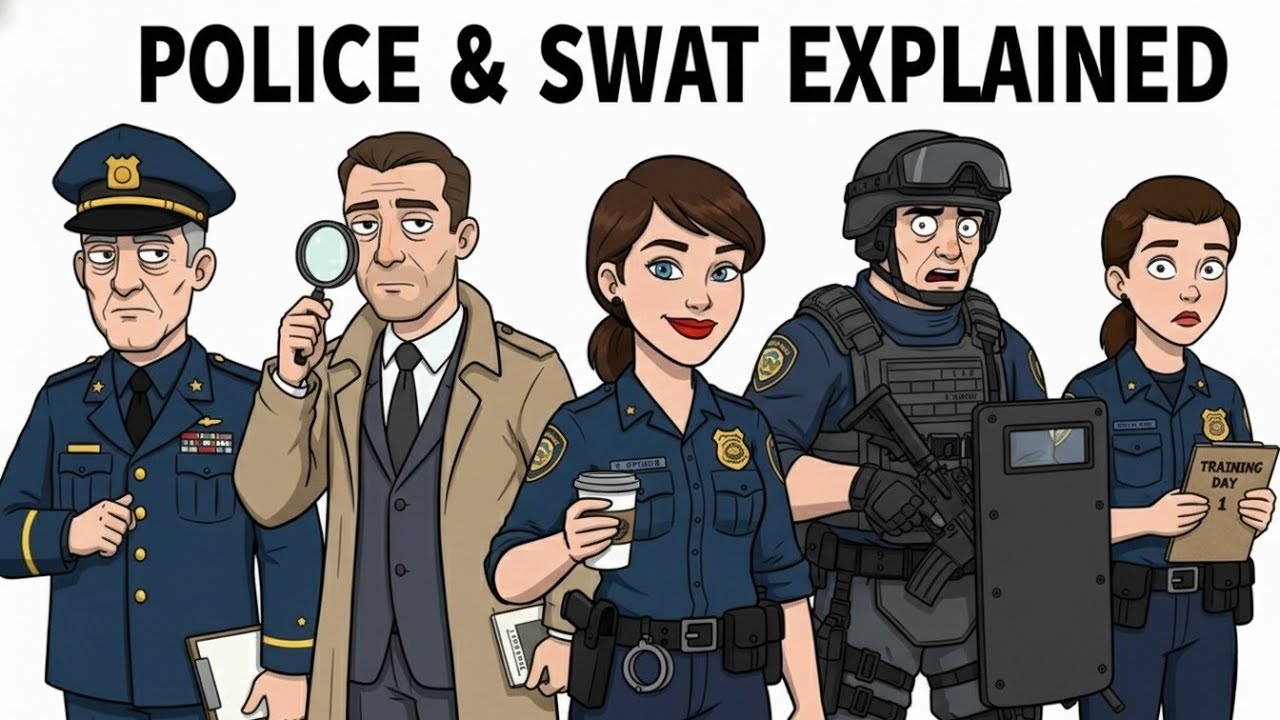Every Rank in the Police and SWAT Explained - YouTube