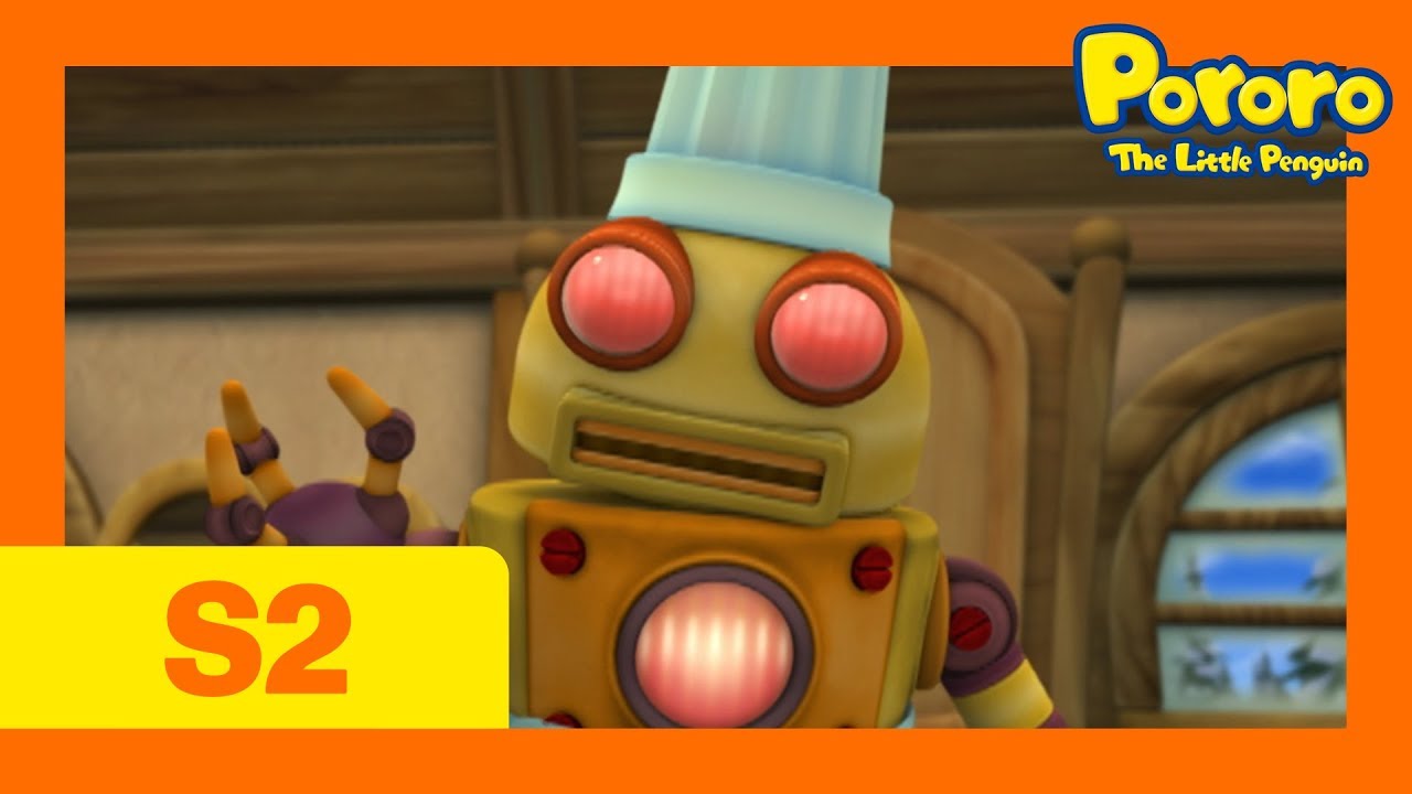 E48 Un robot qui cuisine! | Pororo French S2 | Animations pour les ...
