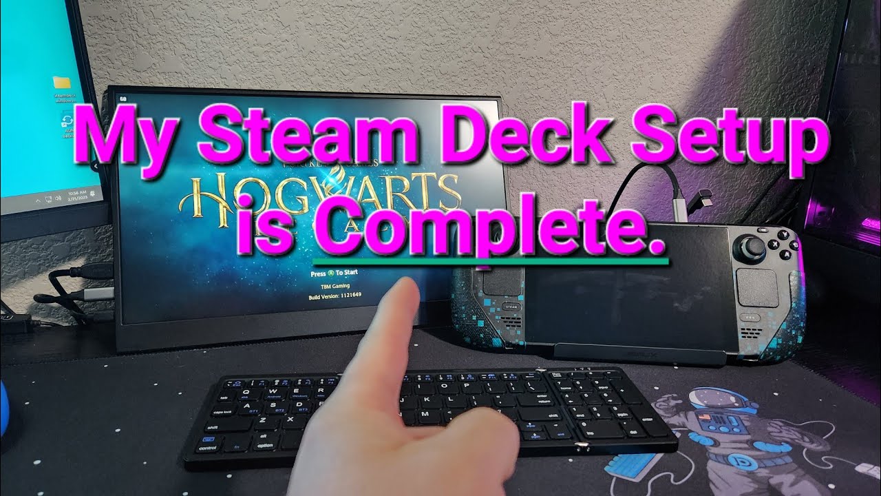 The ultimate Steam Deck Setup for the office or on the go! - YouTube