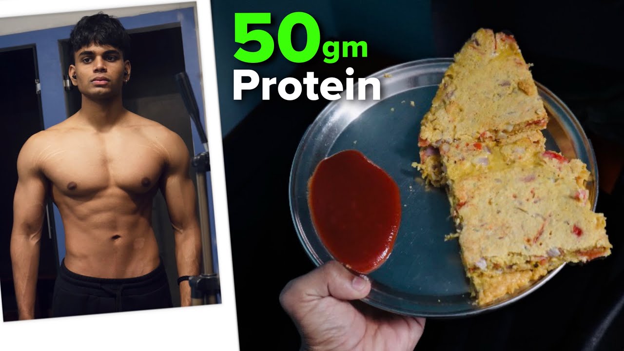 High Protein Breakfast Recipe For Muscle Gain - YouTube