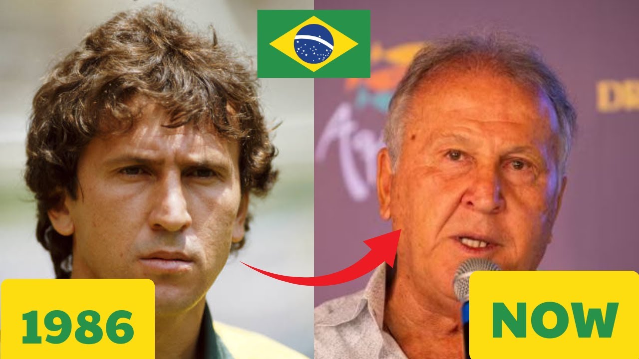 🇧🇷 Brazil World Cup 1986 Squad – Then and Now | The Last Dance of the ...