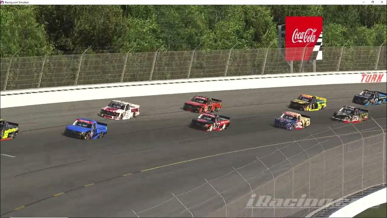 First Iracing Win at Pocono Raceway - YouTube