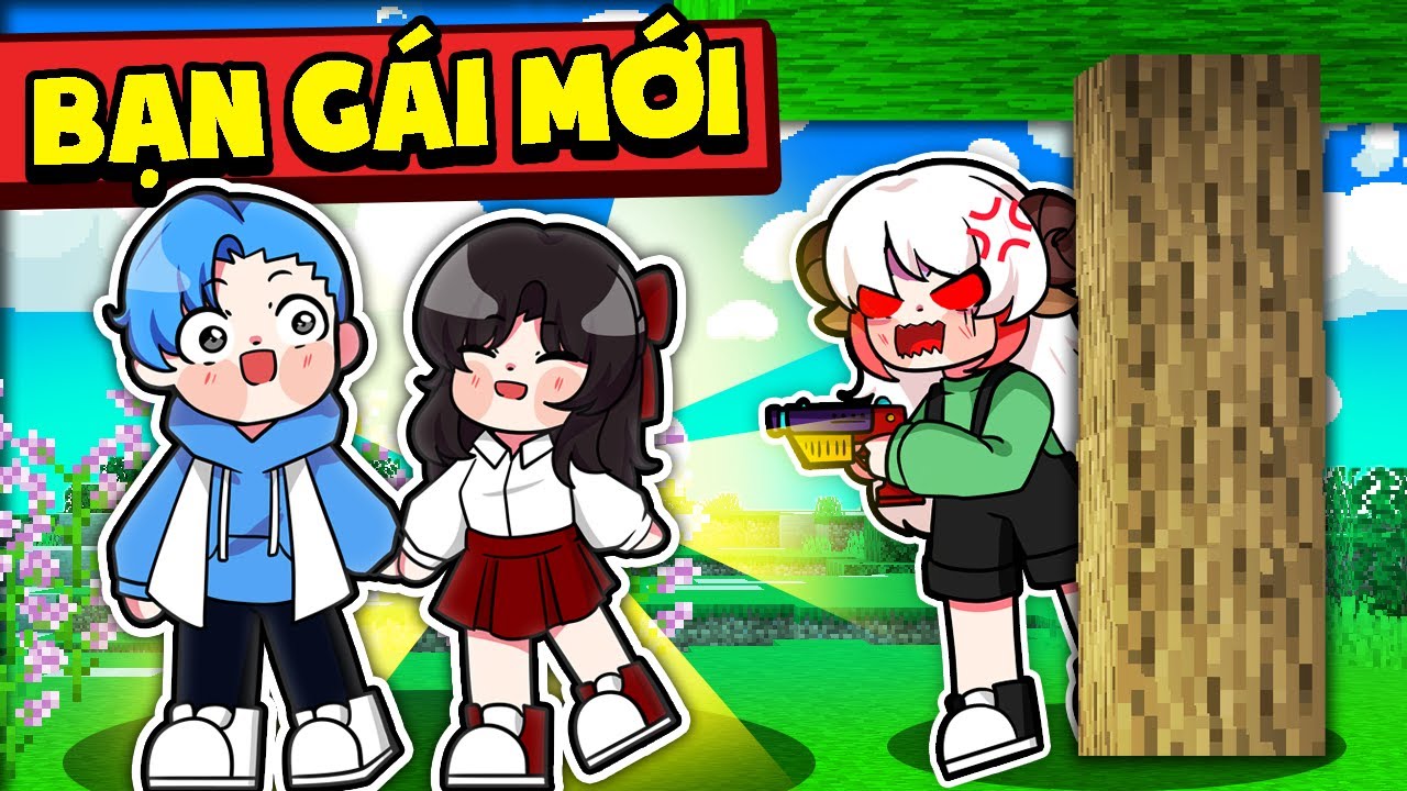 HUY NOOB CÓ NGƯỜI YÊU MỚI TRONG MINECRAFT ?!*HUY NOOB CÙNG NABEE TROLL ...