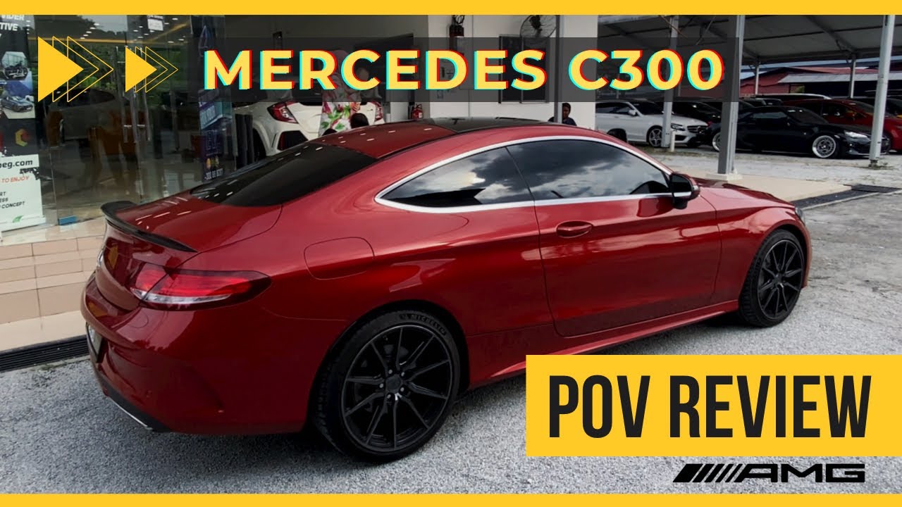 Merc C300 Interior & Exterior POV - YouTube