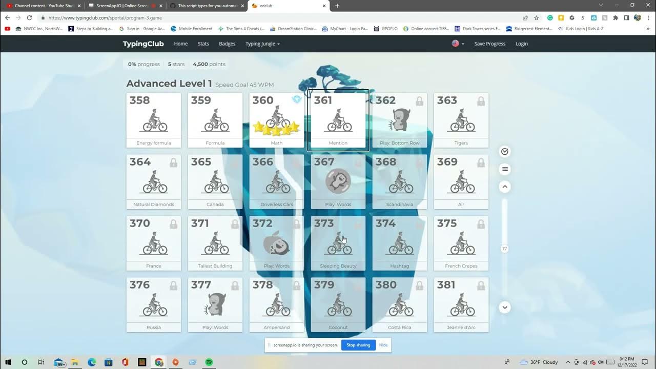 How to get auto typer in Typing Club - YouTube
