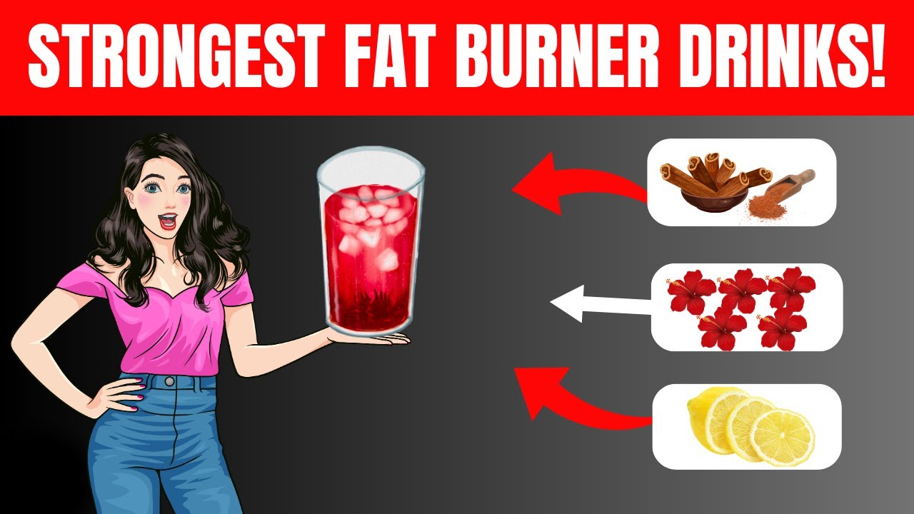 7 FAT-BURNING Drinks That Literally MELTS Body Fat | Easy & NATURAL ...