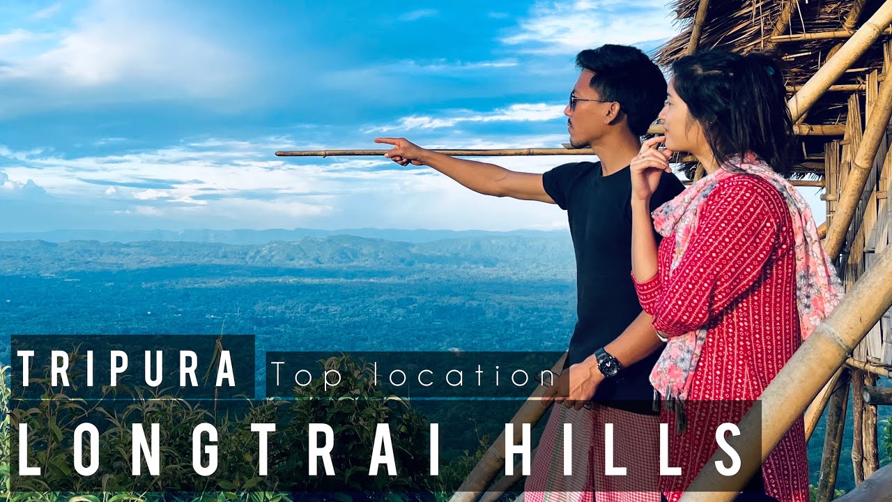 Best view point in Tripura (hindi) ? 😳 Longtrai Hills with James Wc ...