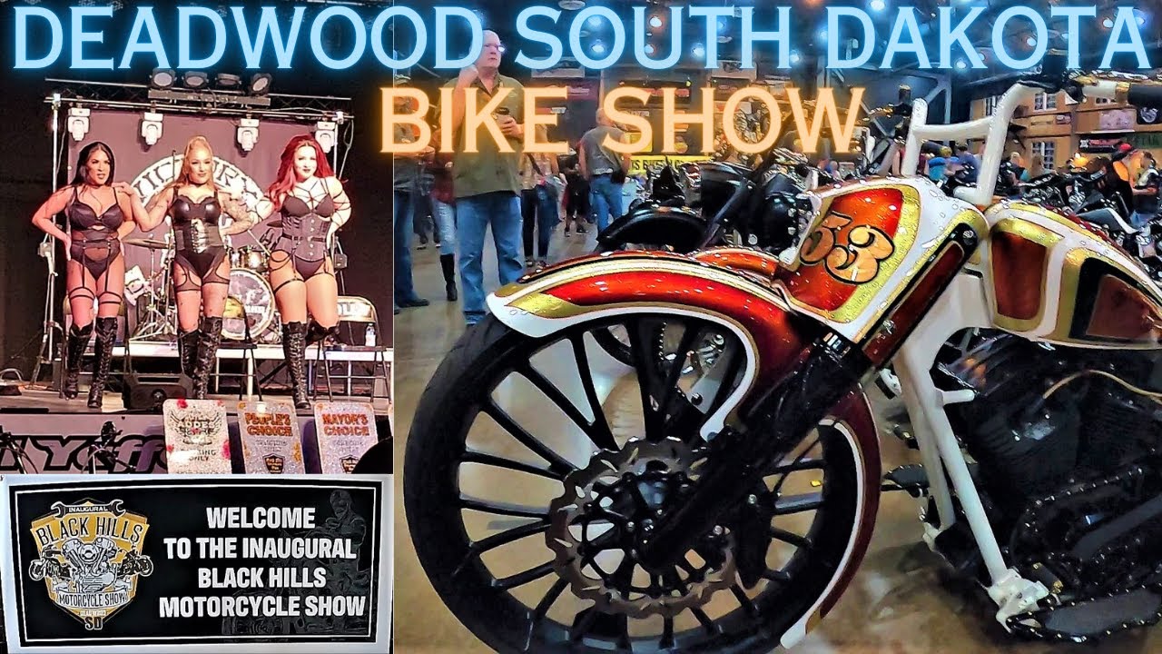 Deadwood South Dakota Black Hills Inaugural Bike Show 2023 - YouTube