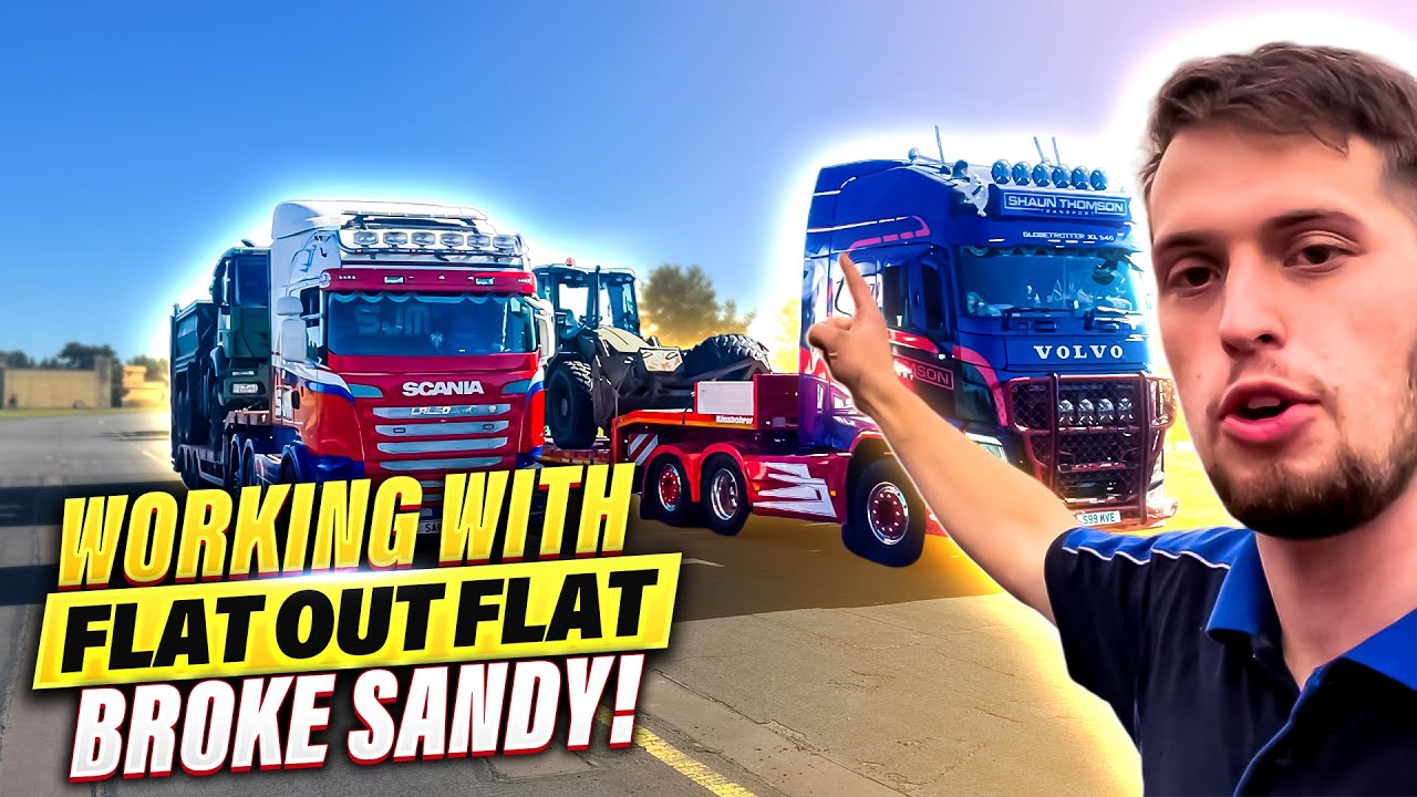 Working With Flat Out Flat Broke Sandy! - For Truck Sake EP51 - YouTube