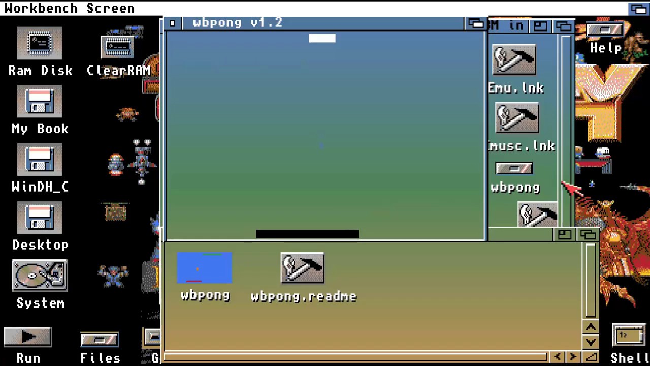 AMIGA Wb Pong v1 2 WORKBENCH PONG By rjd In January 2020 - 25 01 2020 ...