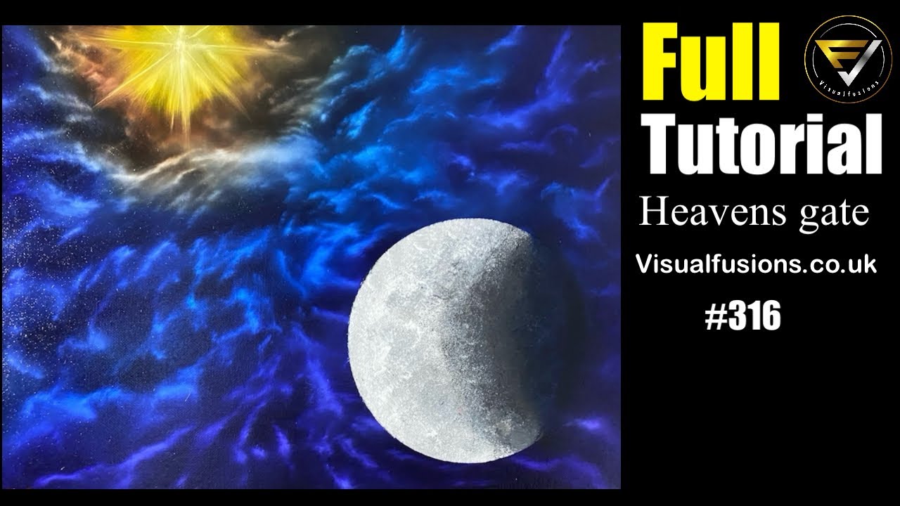 How YOU Can Paint - Heavens gate Oil Painting 319 Full Tutorial ...