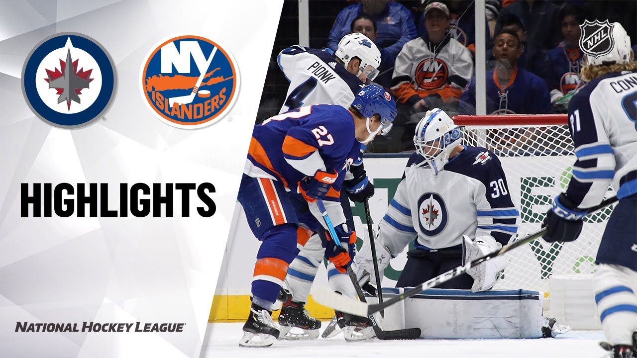 Jets @ Islanders 10/06/19 Highlights - YouTube