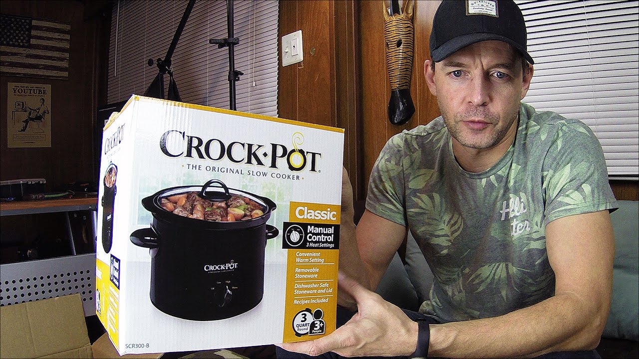 Слоукукер Крокпот Здоровое Питание (Crock-Pot Slow Cooker SCR300) - YouTube