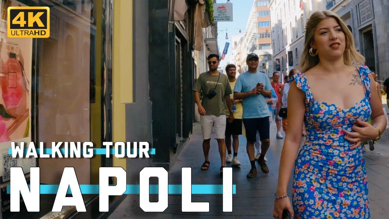 Napoli Italy City Walk Tour | July 2023 - Naples, Italy |4K UHD - YouTube