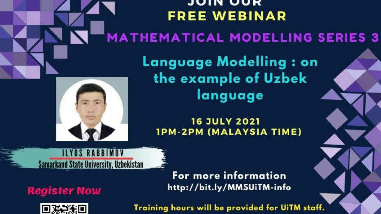 Language Modelling: On the Example of Uzbek Language - YouTube