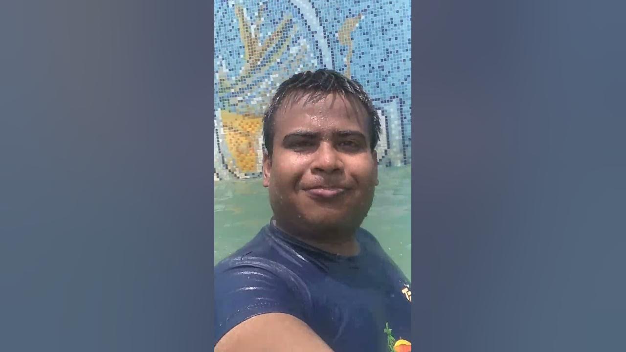 We are Dancing in the Swimming Pool at water park, Ranchi-10 - YouTube