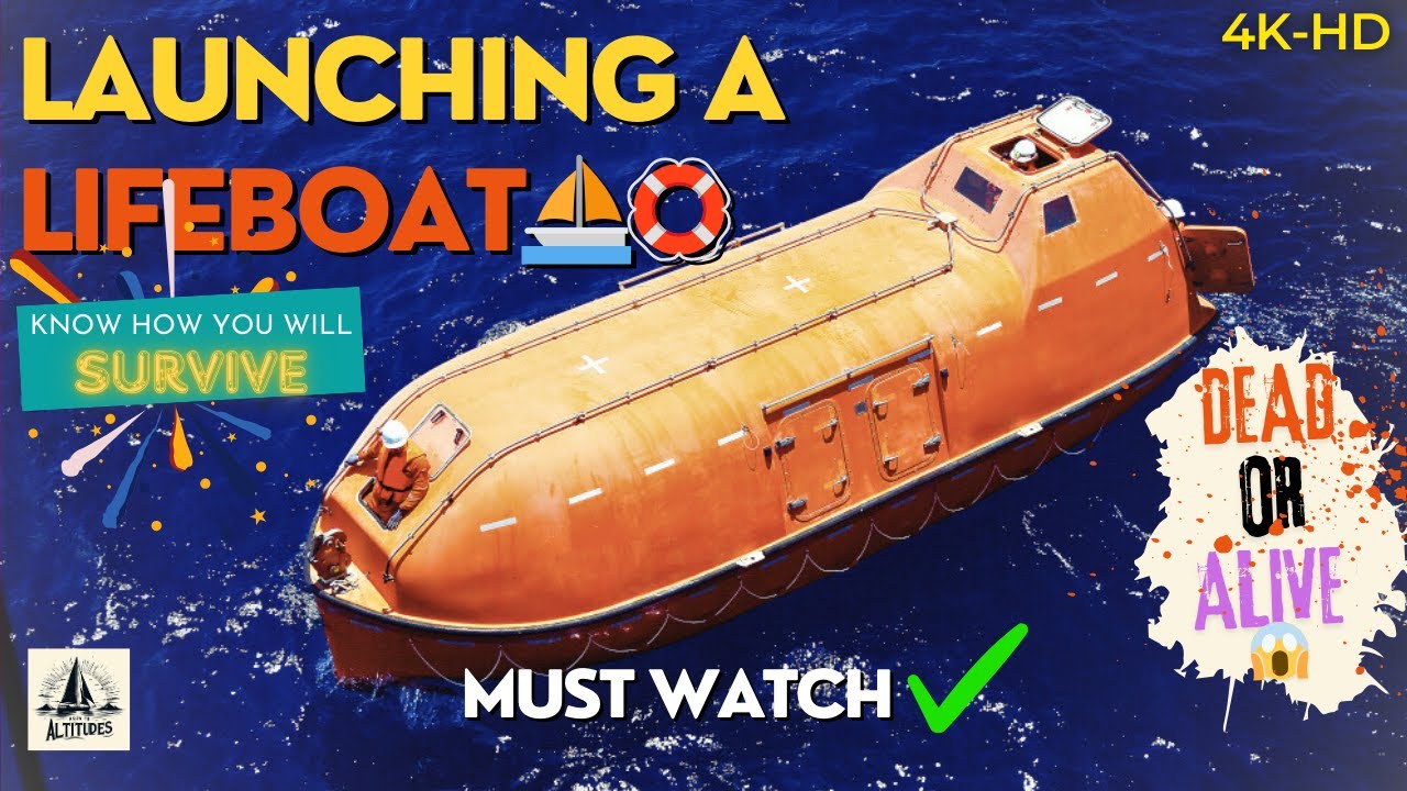 LIFEBOAT LAUNCH: THE ULTIMATE ESCAPE PLAN? 🚤🚨🌊 - YouTube