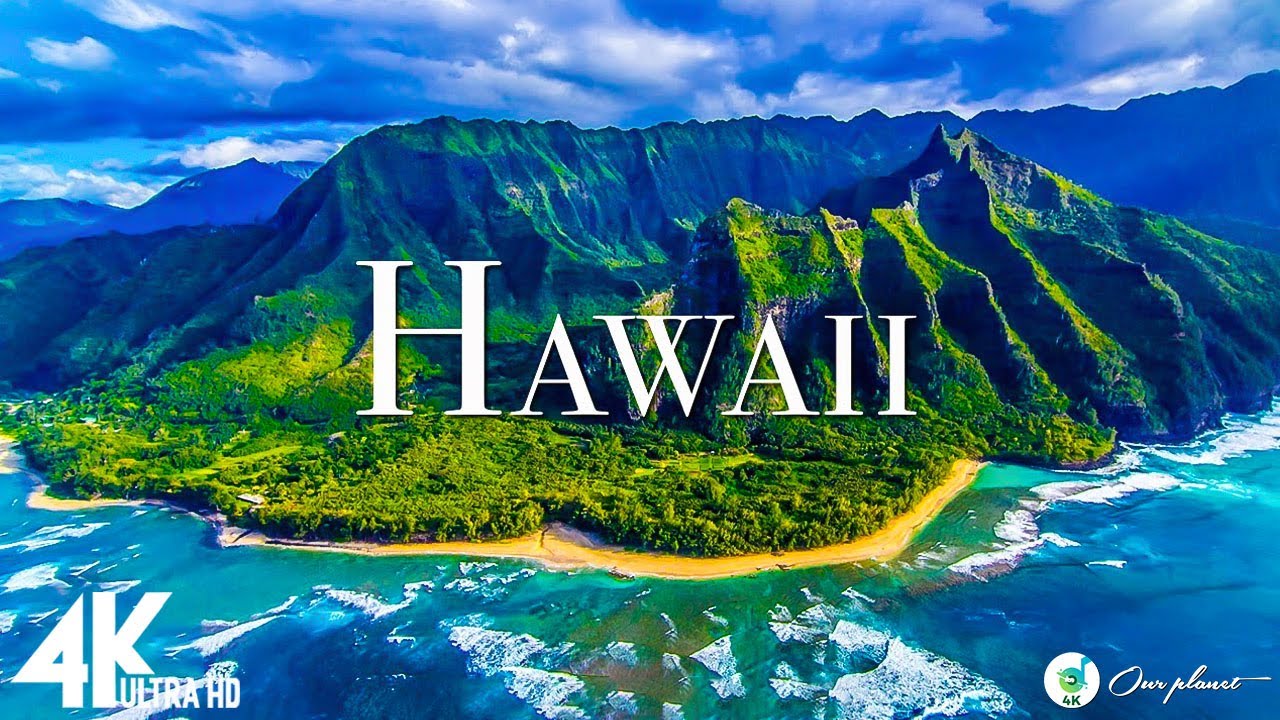 Hawaii 4K - Relaxing Music Along With Beautiful Nature Videos (4K Video ...