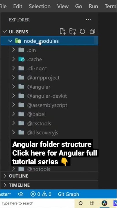 Angular folder structure | Angular tutorial series in Tamil - YouTube