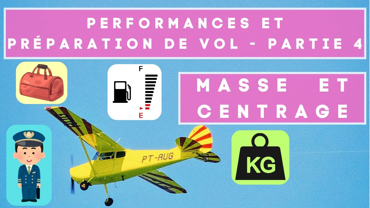MASSE ET CENTRAGE (FICHE DE PESÉE) - PPV 4 - YouTube