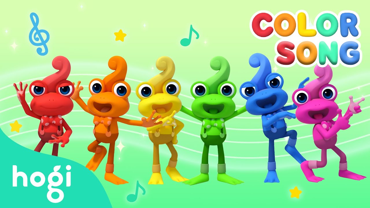 Learn Colors with Colorful Frido | Hogi Color Song | Colors for Kids ...