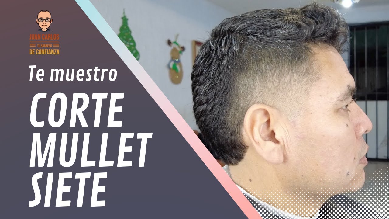 Corte de cabello MULLET siete - YouTube