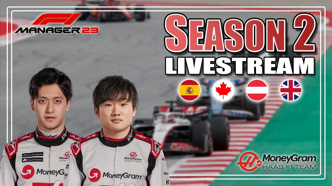 Yuki & Zhou Fighting for Every Point! | F1 Manager 2023 Career Mode ...