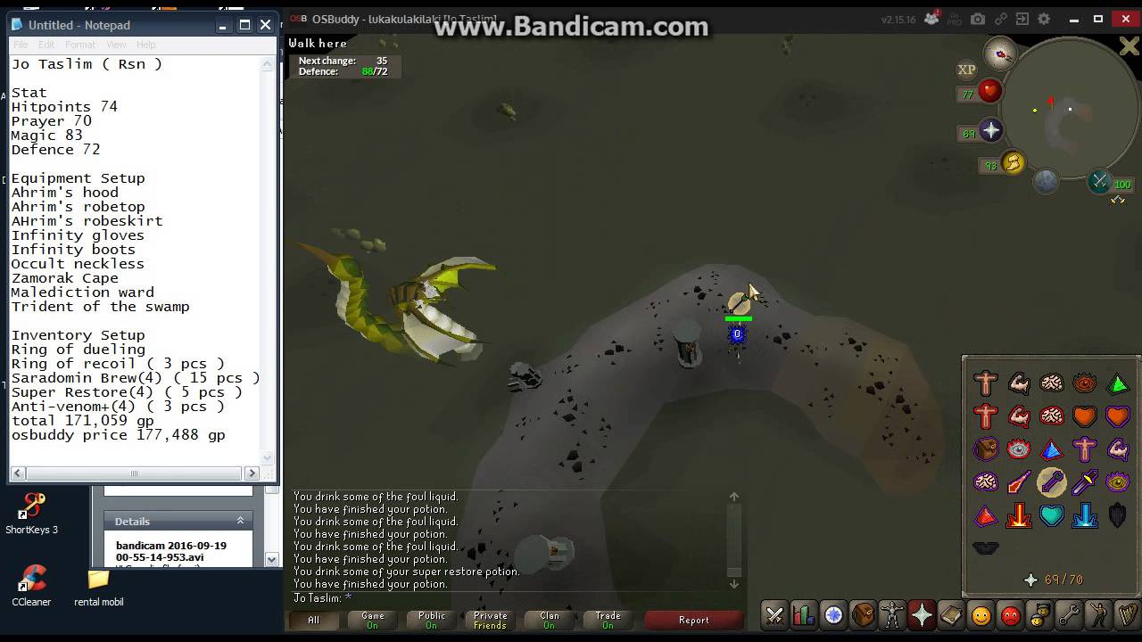 Zulrah Guide By Joe - Rotation 1 and 2 magic only - YouTube
