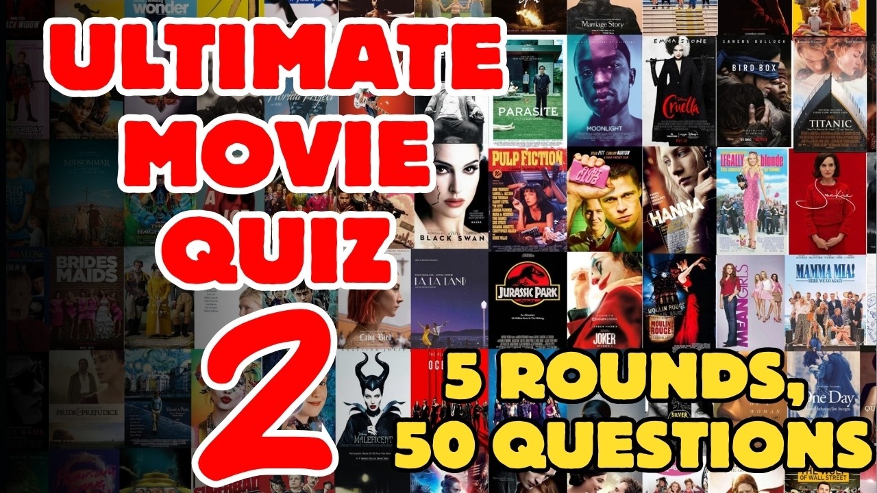 ULTIMATE MOVIE QUIZ! - Guess the Scene, Poster, Film Trivia, Famous ...